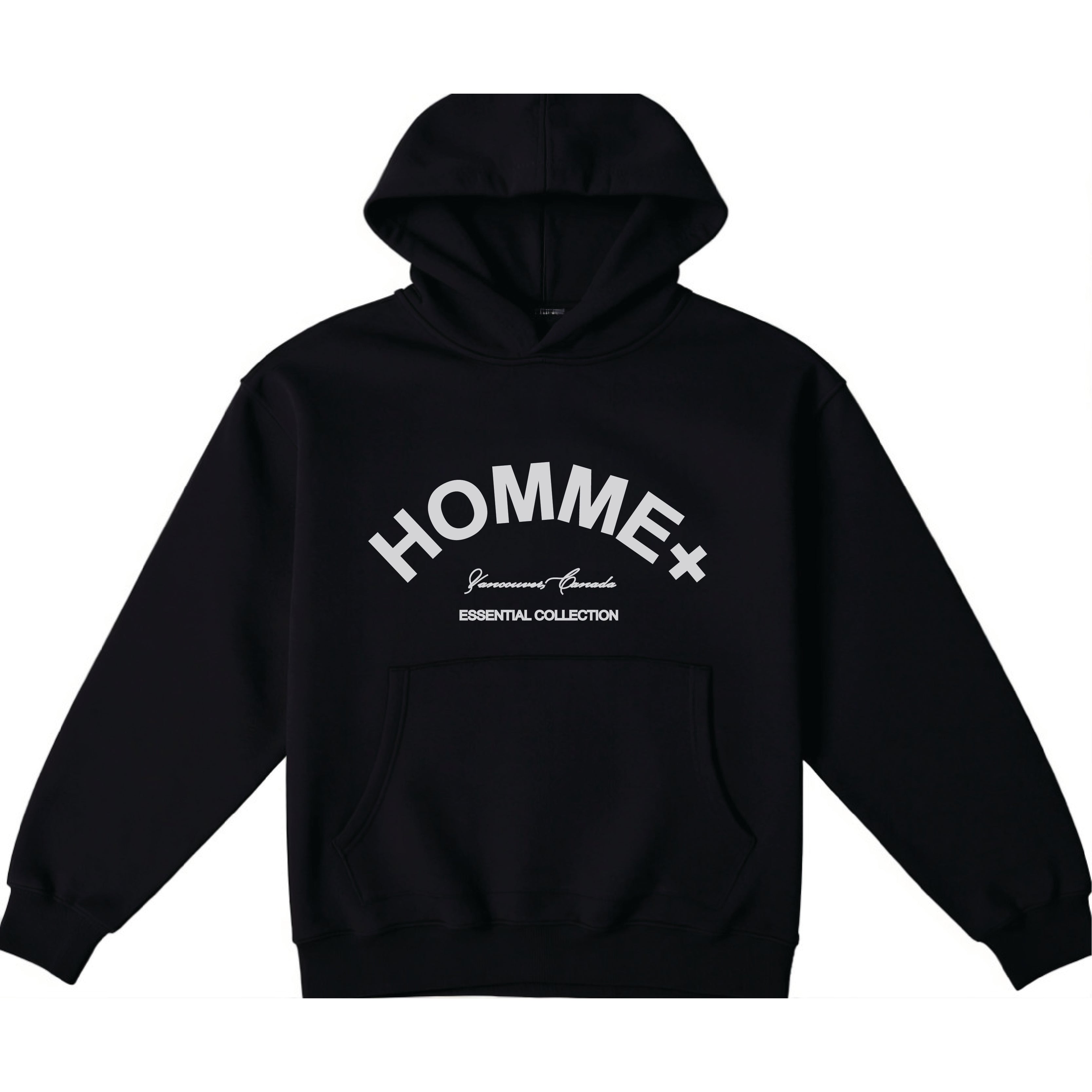 HOMME+ Essential Collection Hoodie V2 Black & SNEAKERBOX