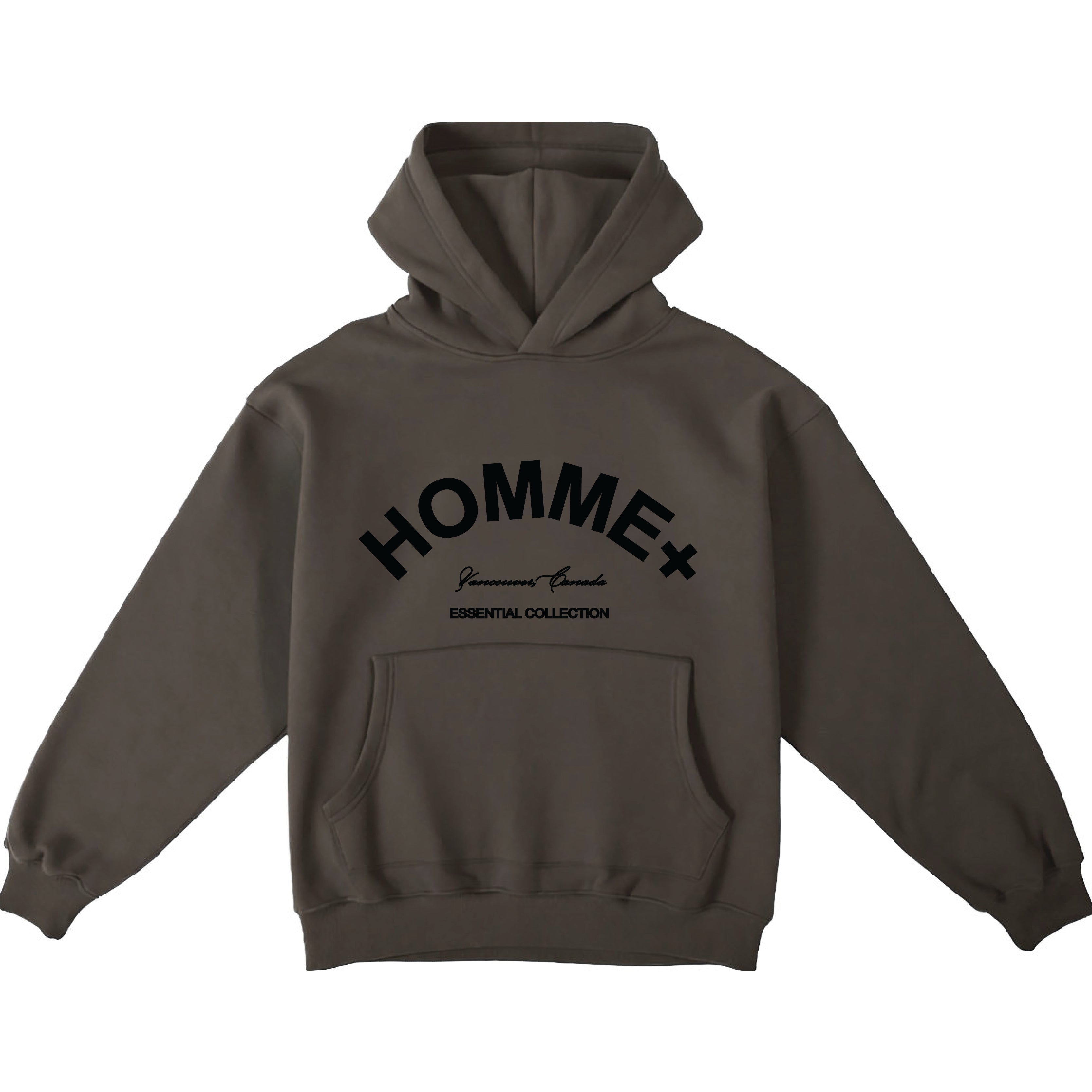 HOMME+ Essential Collection Hoodie V2 Graphite & SNEAKERBOX
